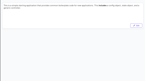 Starter App Appsmith Community Portal